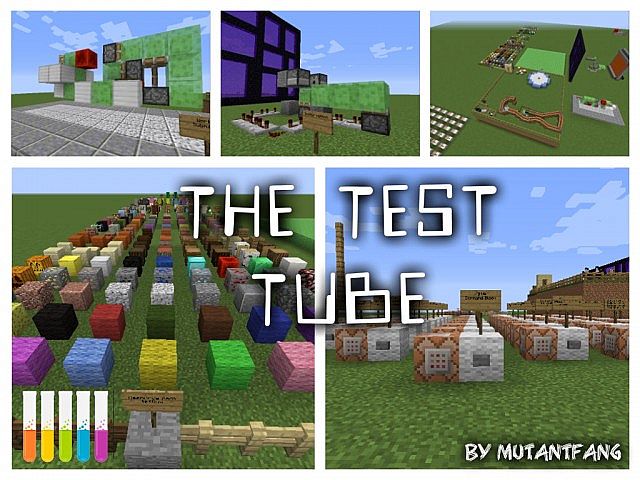 The Test Tube [Discontinued] Minecraft Map