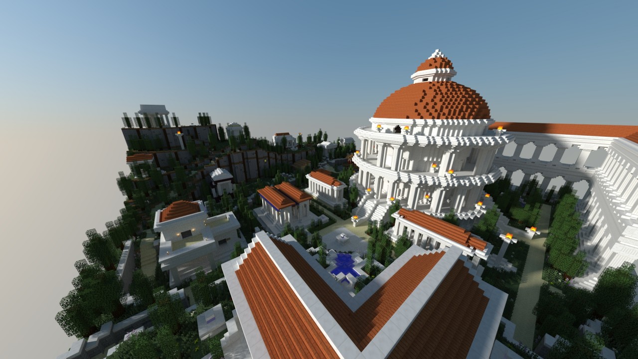 Mini Roman Styled Build Minecraft Map
