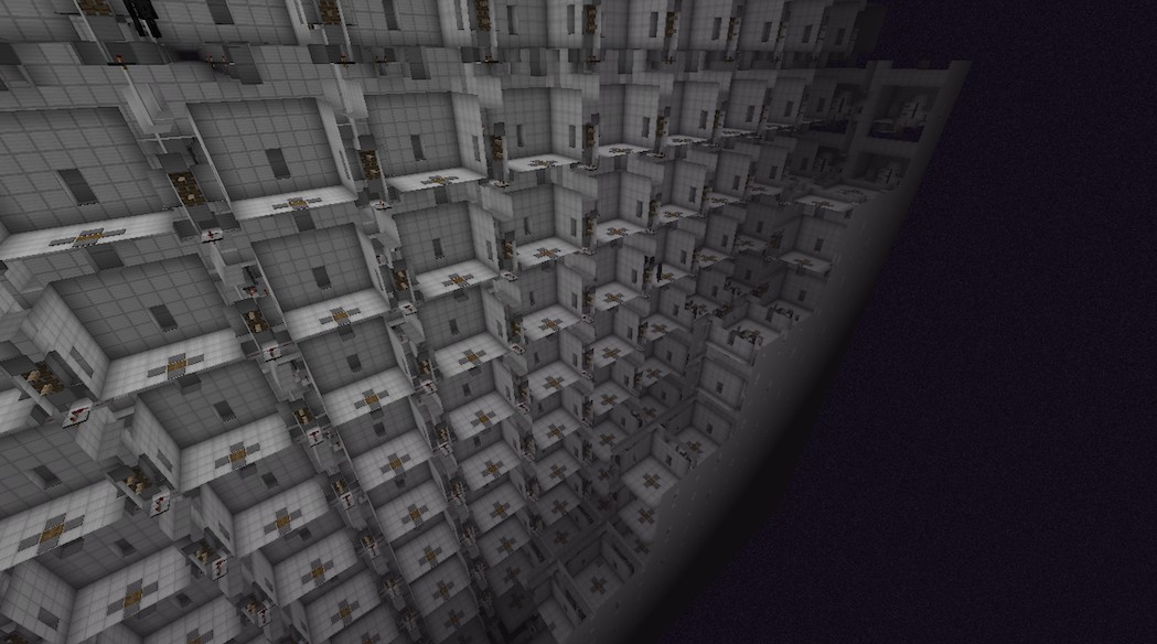 Cube from the movie Minecraft Map