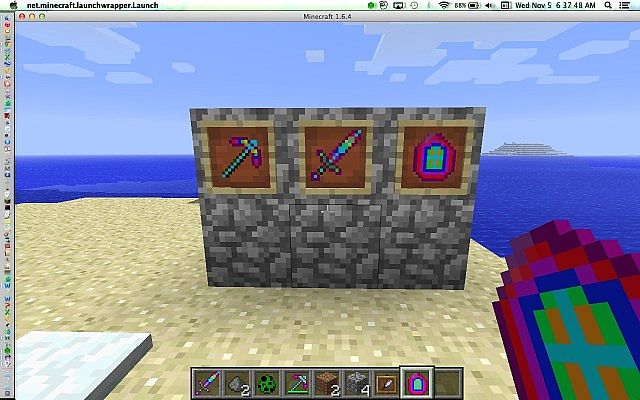 The Rainbows and Gems and more mod Minecraft Mod