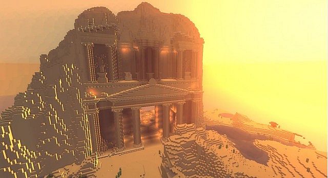The Ruins of Petra Minecraft Map