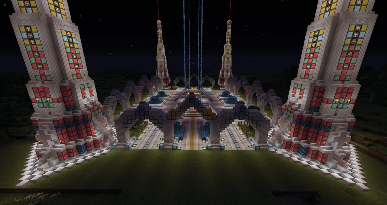 Quartz Temple Minecraft Map