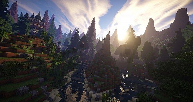 Elessar the forest palace Minecraft Map