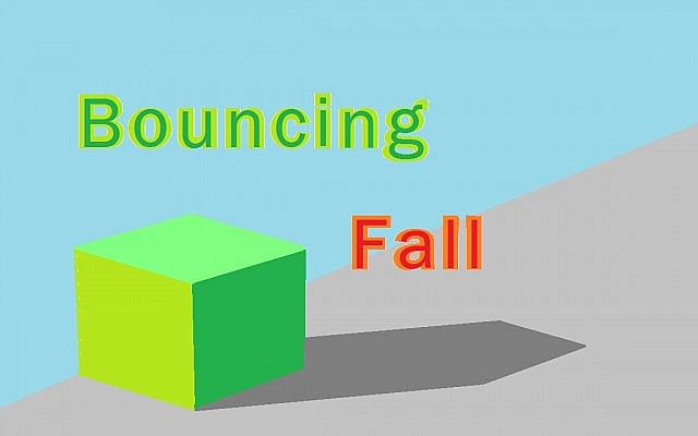 Bouncing Fall Minecraft Map