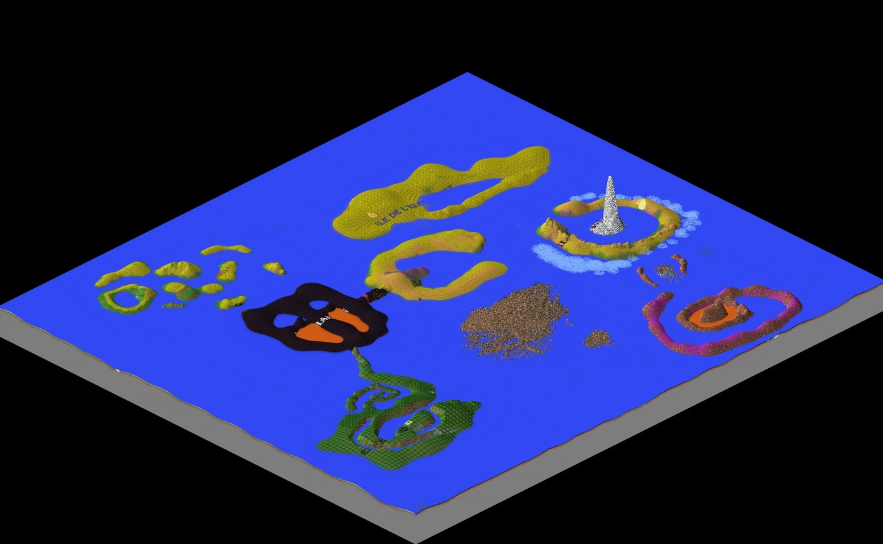 TheGreatBigMap 2:Islands Minecraft Map