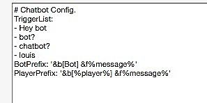 [Plugin] ChatBot | Hey Bot! | Chat Bot Plugin! Minecraft Mod