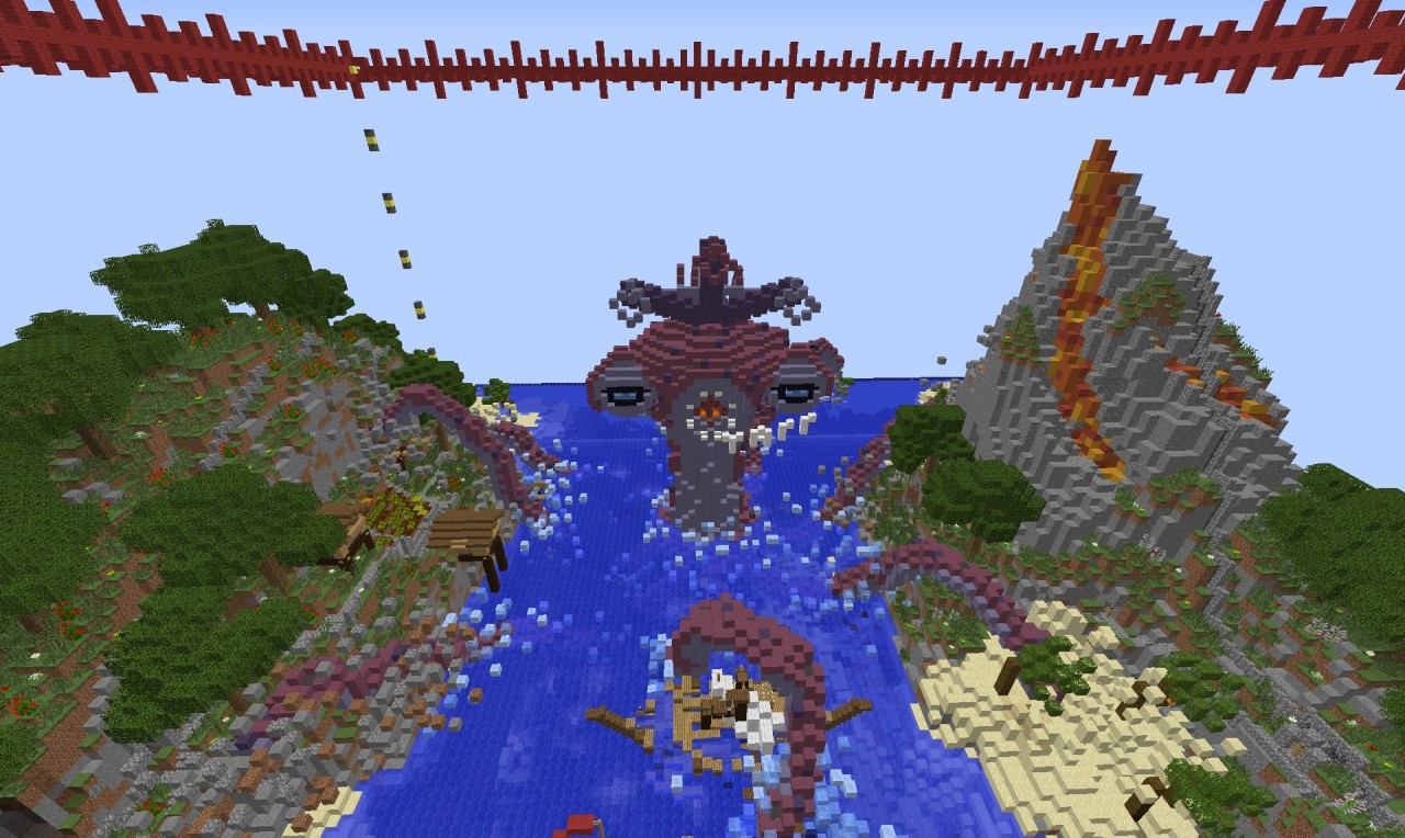 Riptide - Sea Monster Map Minecraft Map