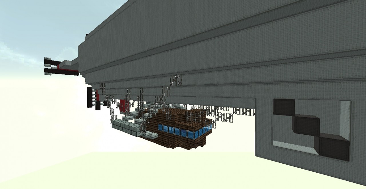 1:1 scale HMA-1 Mayfly Minecraft Map