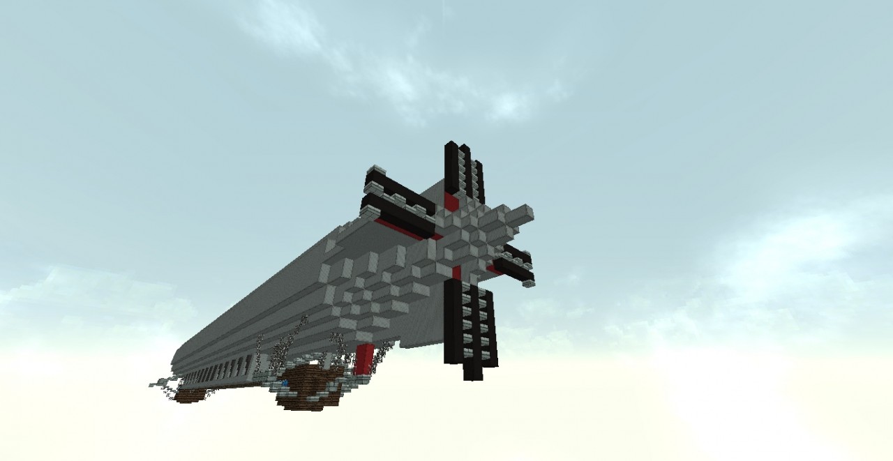 1:1 scale HMA-1 Mayfly Minecraft Map