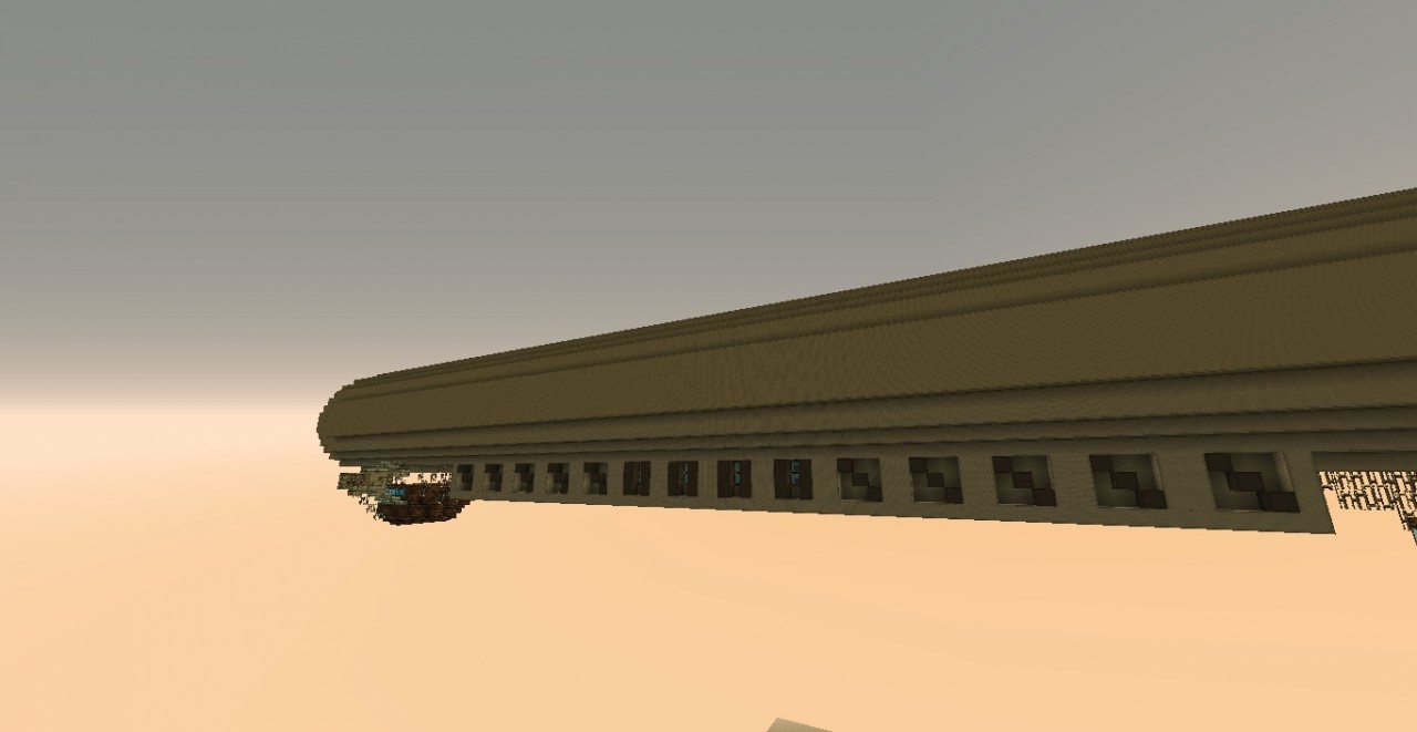 1:1 scale HMA-1 Mayfly Minecraft Map