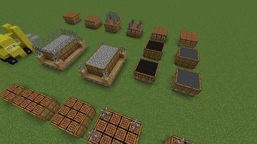 Ship Cargo and Dock Cargo + Forklift Minecraft Map