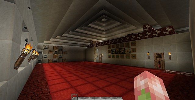 large empty house 1.8 Minecraft Map