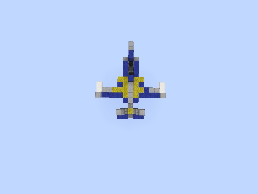 F/A 18 Super Hornet [Blue Angels] Minecraft Map