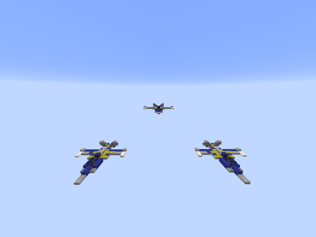 F/A 18 Super Hornet [Blue Angels] Minecraft Map