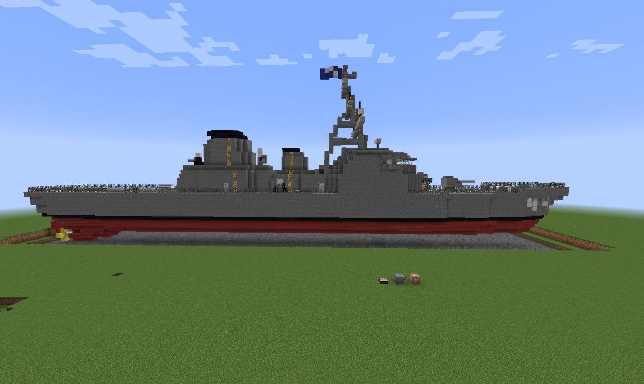 Libra-class Frigate Minecraft Map