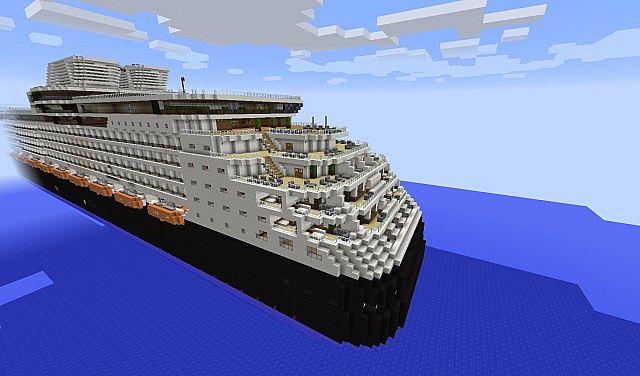 Cruise Ship Minecraft Map