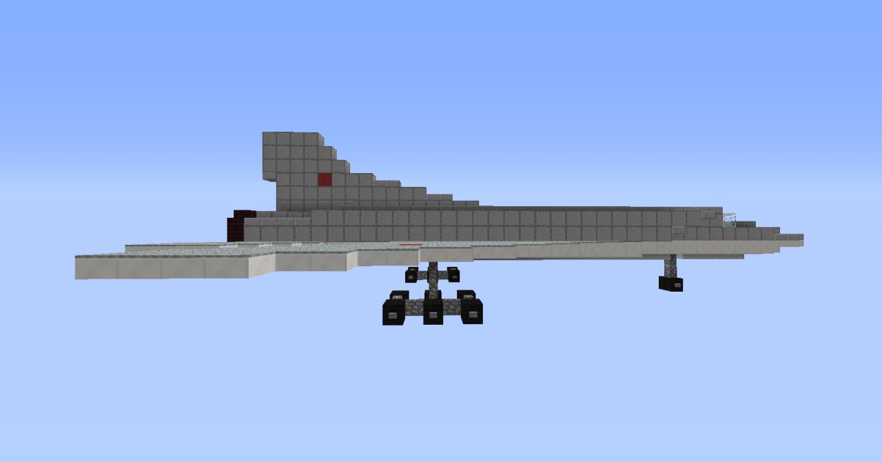 Tupolev Tu-22M "Backfire" Minecraft Map