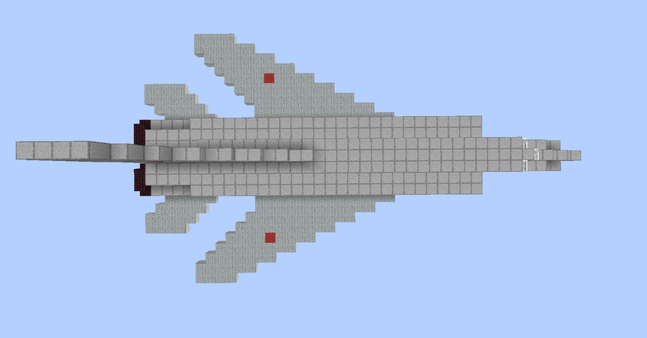 Tupolev Tu-22M "Backfire" Minecraft Map