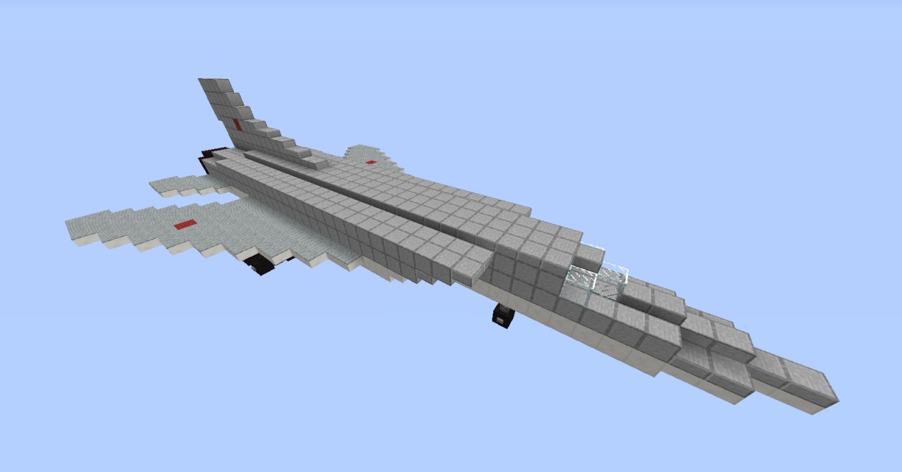 Tupolev Tu-22M "Backfire" Minecraft Map
