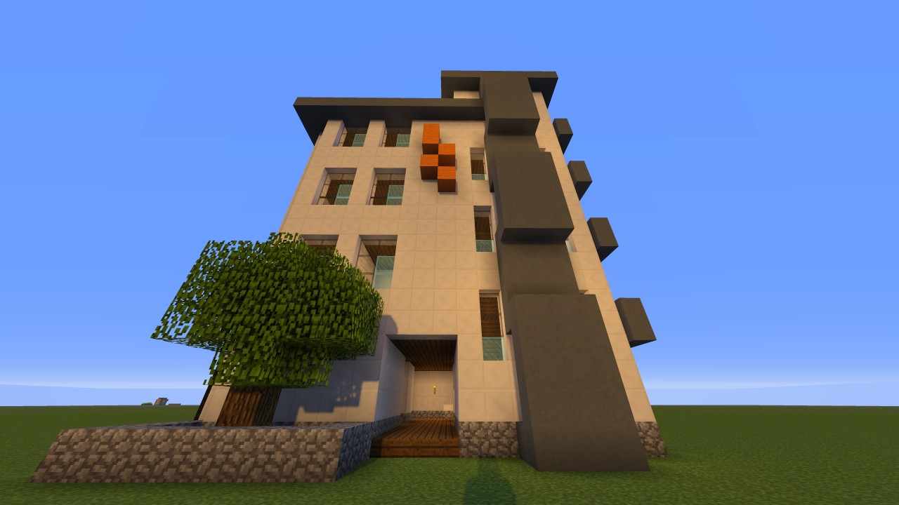 Urban residental apartment house Minecraft Map