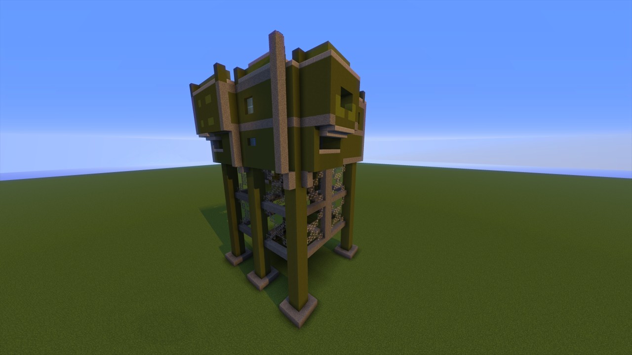 Arma 3 Military tower rework + 2nd defense building Minecraft Map