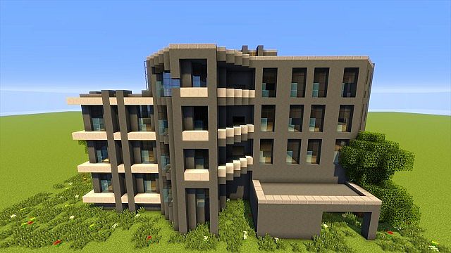 Urban residential apartment house 2 Minecraft Map