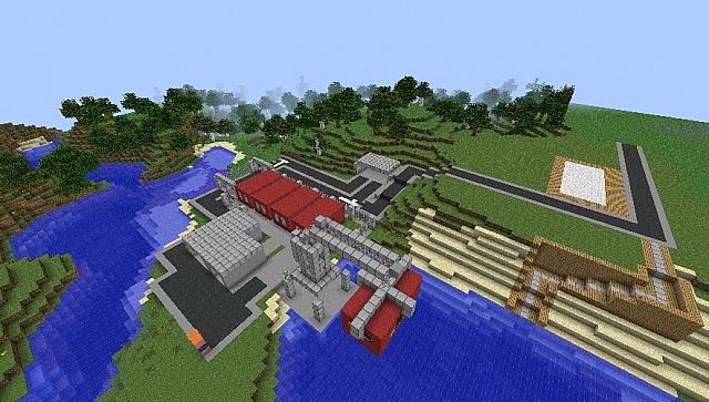 Tekkit Classic City Minecraft Map