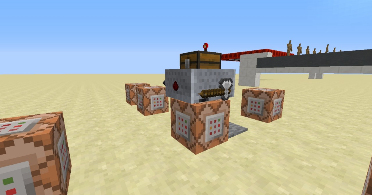 Programmable Redstone Robot [Vanilla] Minecraft Map