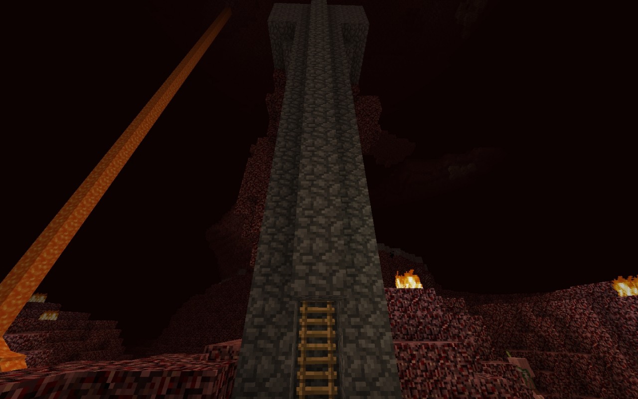 Nether Safe House Minecraft Map