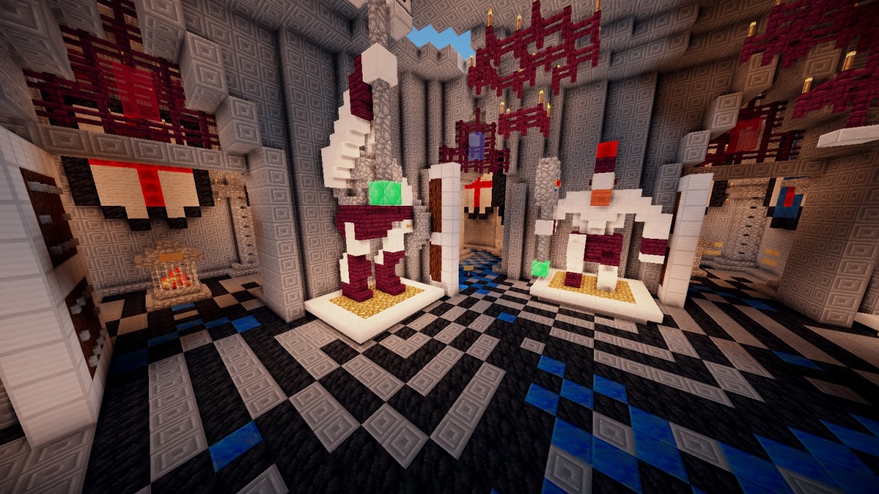 PVP Lobby Minecraft Map