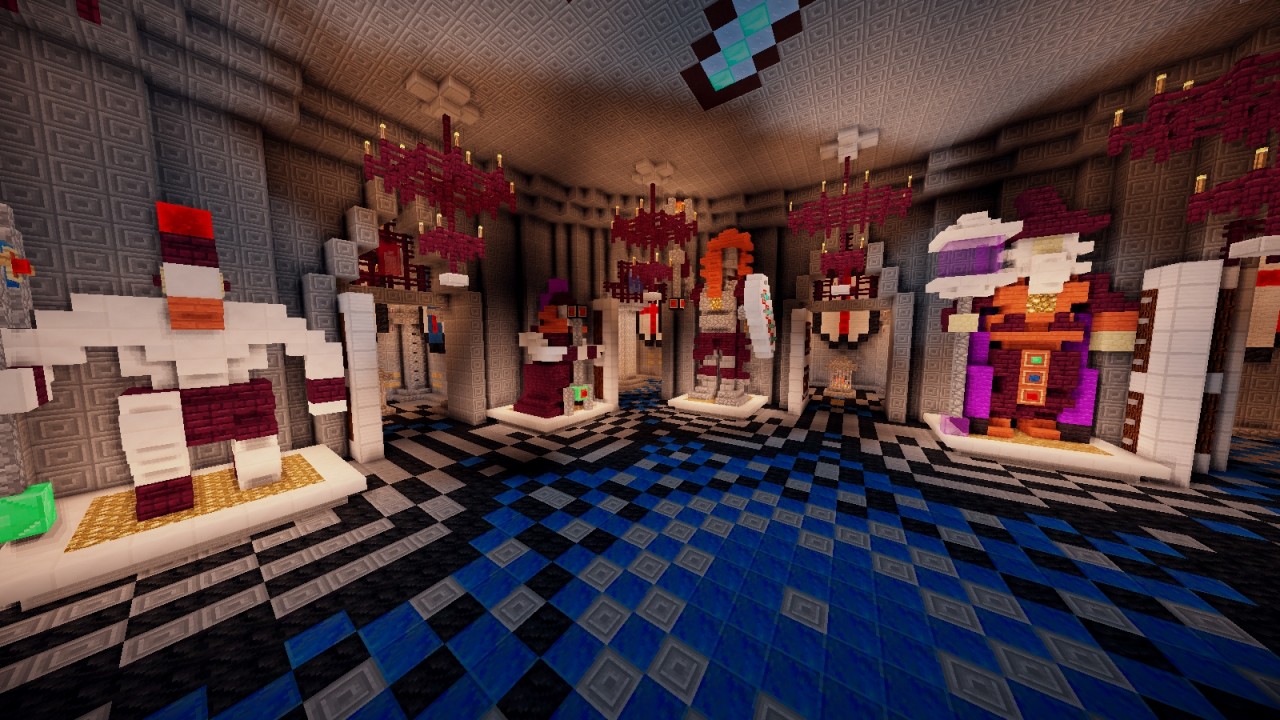 PVP Lobby Minecraft Map