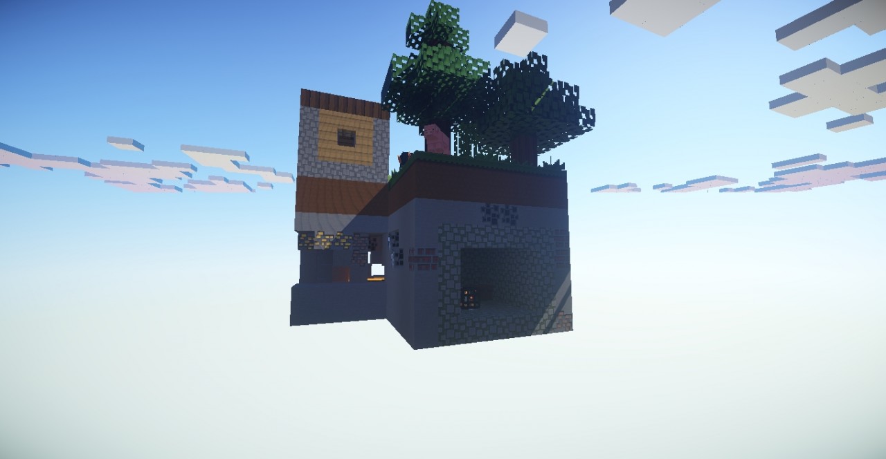 New Skyblock Survival 1.7 Minecraft Map