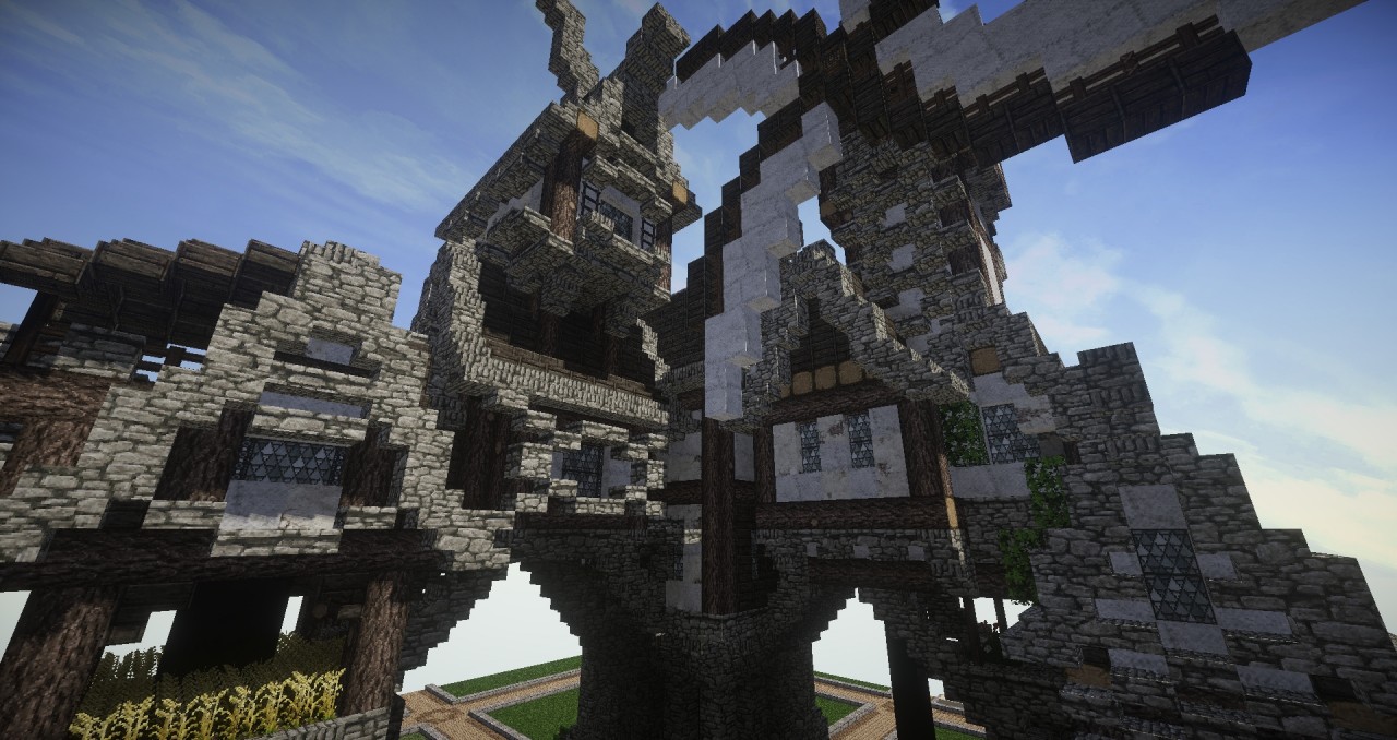 Steampunk | Plotbuild | Timelapse | by Iluminatorlp | Vadact Server Minecraft Map