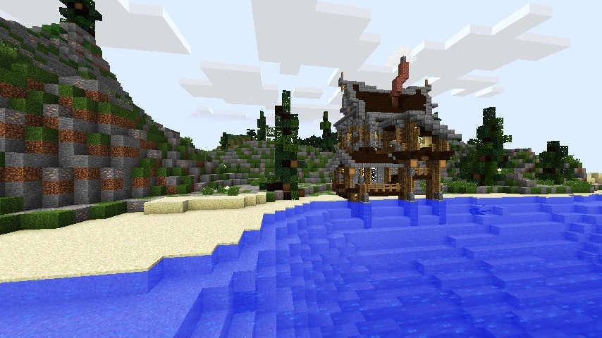 Medievel sea house (#1) Minecraft Map