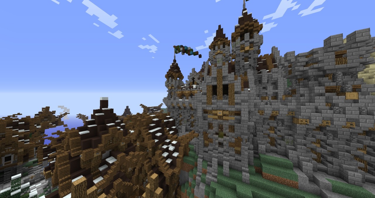 The Building Academy [Medieval Castle] Minecraft Map