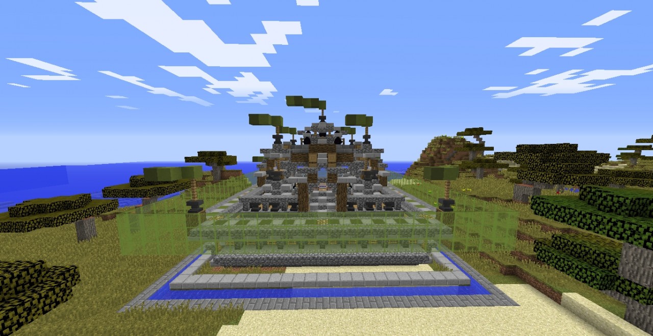 A small Factions Server Spawn Minecraft Map