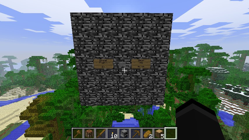 Spread cube Minecraft Map