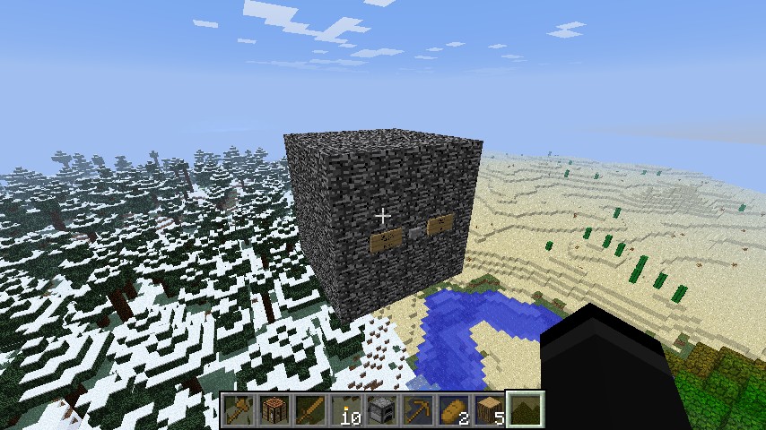 Spread cube Minecraft Map