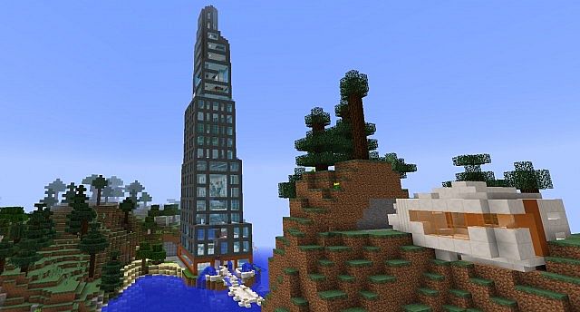 My simple future world Minecraft Map