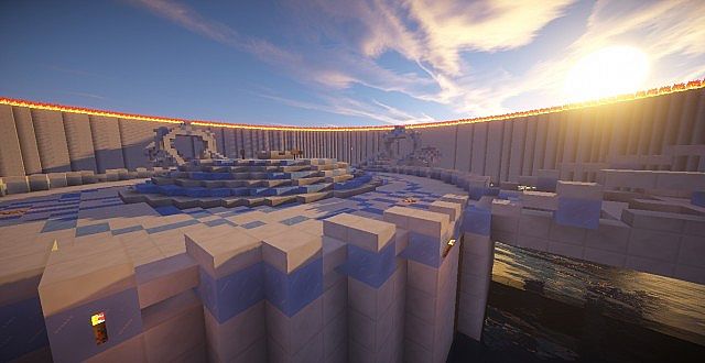 Quartz Spawn/Hub Minecraft Map