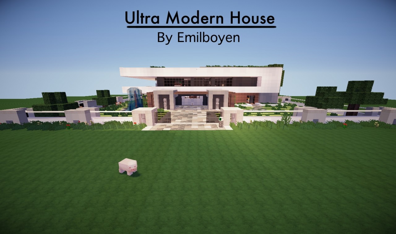 Ultra | Modern House Minecraft Map