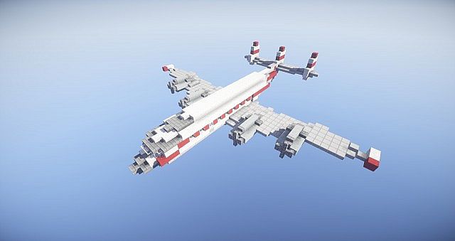 Lockheed Super Constellation Minecraft Map
