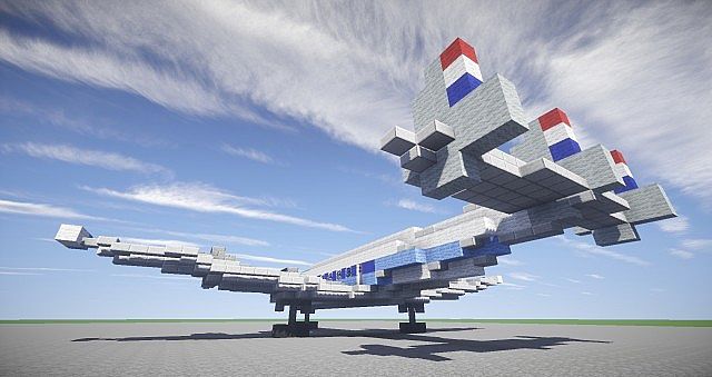 Lockheed Super Constellation Minecraft Map
