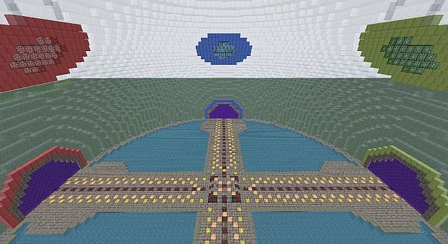 Small Games Hub 40x40 Minecraft Map