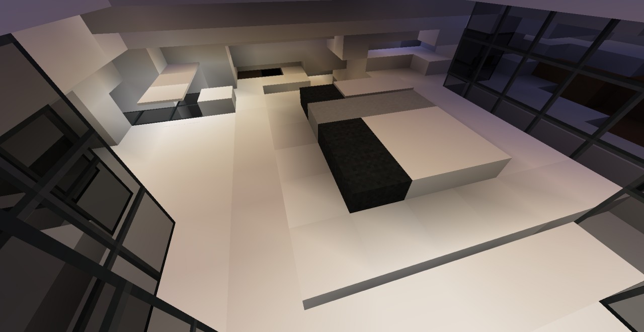 arc [modern fluid architecture cliffside home] Minecraft Map