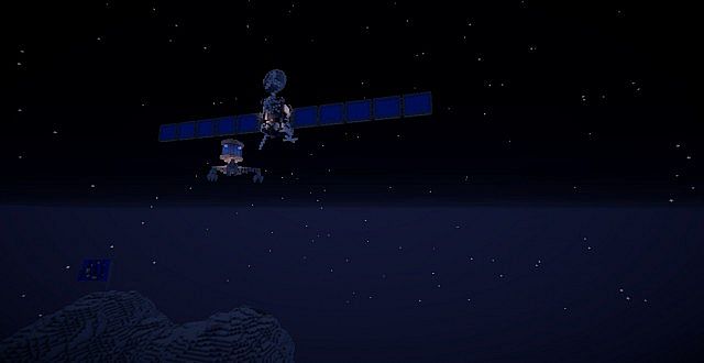 Rosetta Comet Landing Minecraft Map
