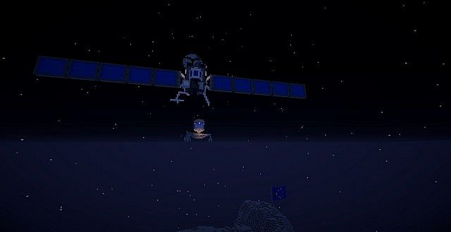 Rosetta Comet Landing Minecraft Map