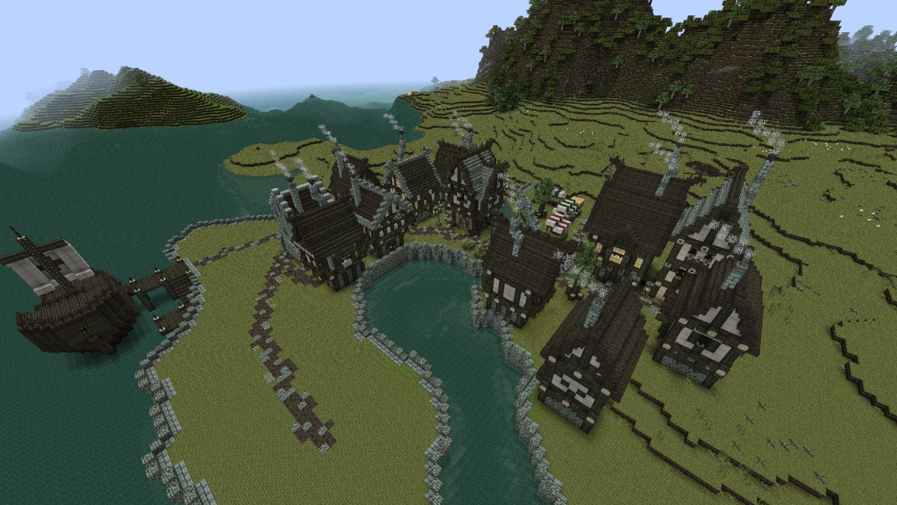 [1.8] Medieval Town by Miner64 (3rd Update!) Minecraft Map