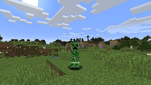 Disguises! DISGUISE AS BLOCKS AND A CREEPER! Minecraft Map