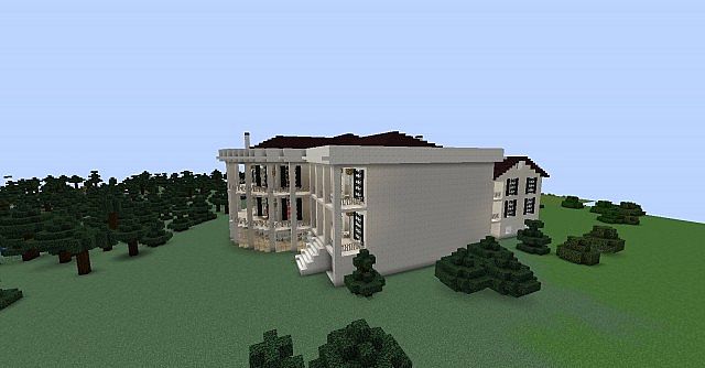Nottoway Plantation Home Minecraft Map